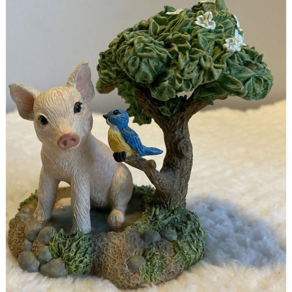 Hamilton | Accents | The Hamilton Collection Farm Livin Pig Figurine ...